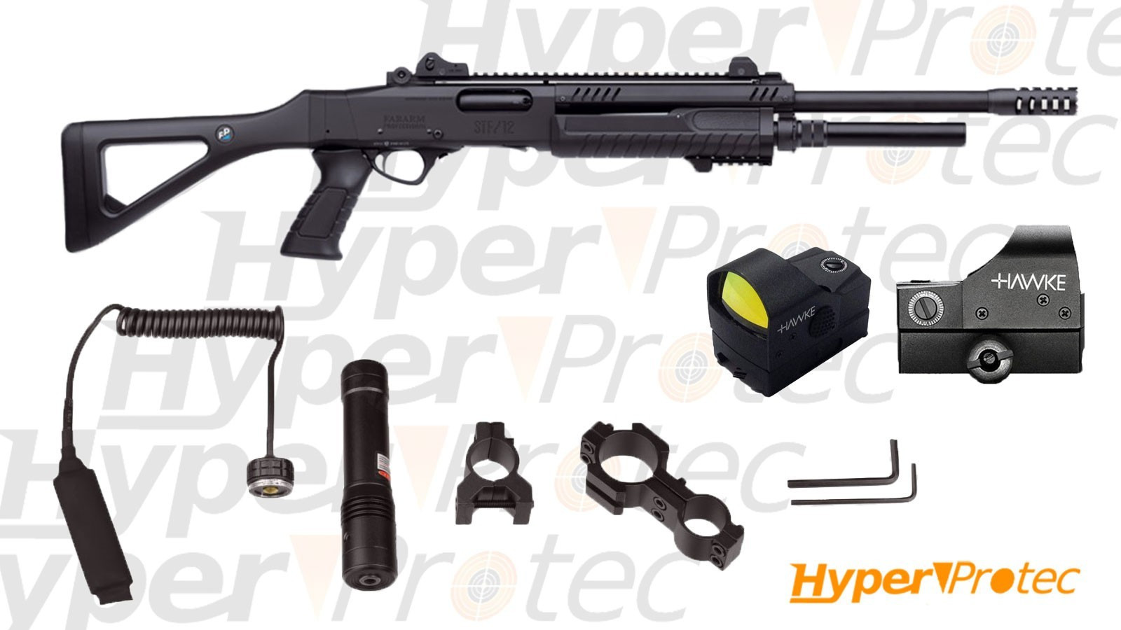 Pack Fabarm STF 12 Pro - Fusil à pompe | Hyperprotec